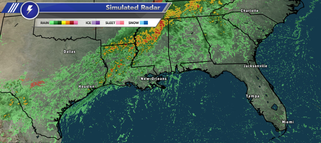 Heavy Rain, Storms Tomorrow, Wednesday