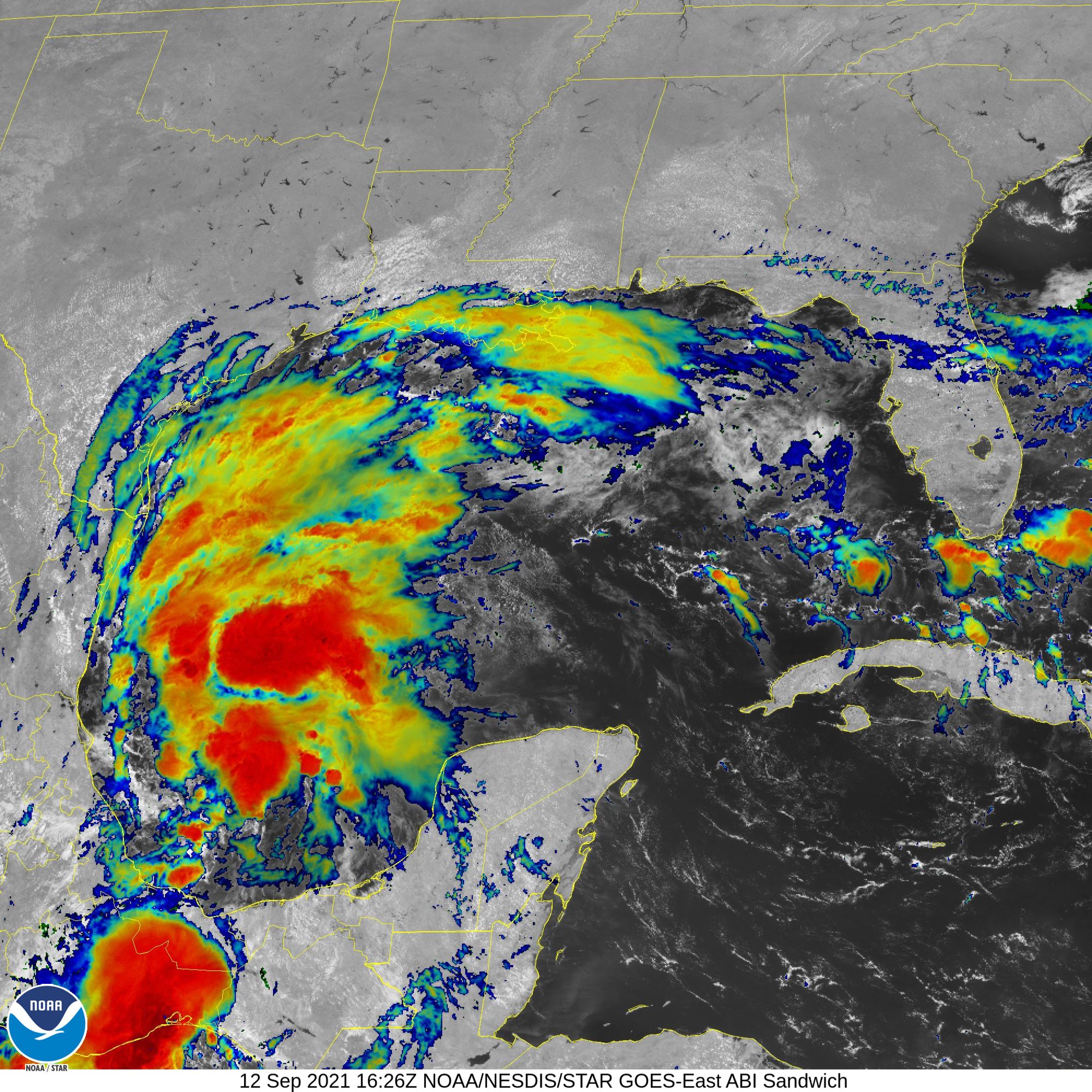 Tropical Storm Nicholas Forms; Impacts to Portions of Texas, Louisiana ...